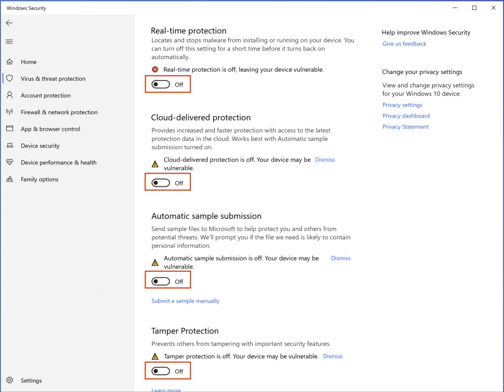 Disabling Windows Defender For Your Malware Analysis Lab Jtdunnski